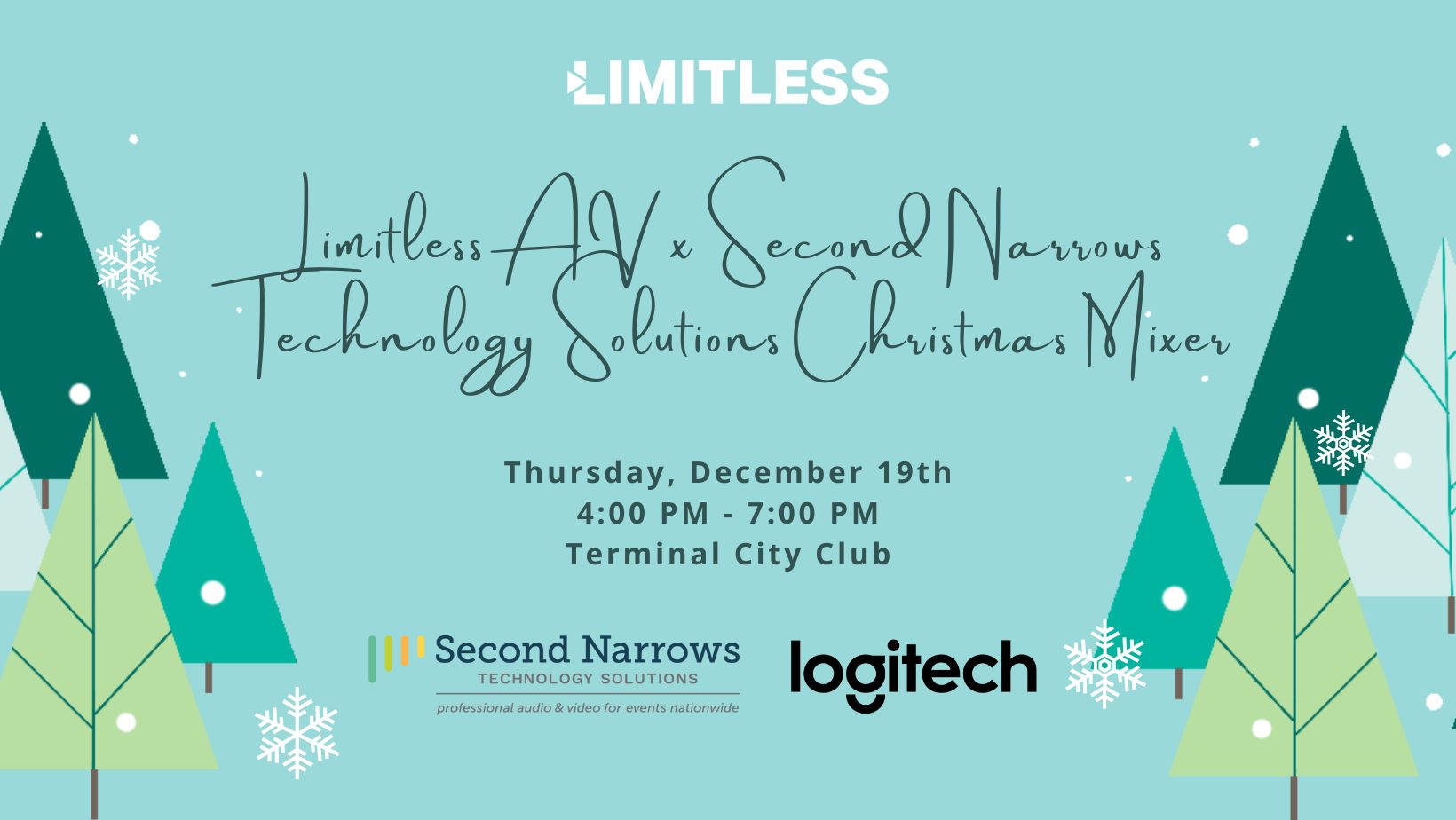 Limitless AV x Logitech Holiday Mixer - Limitless AV